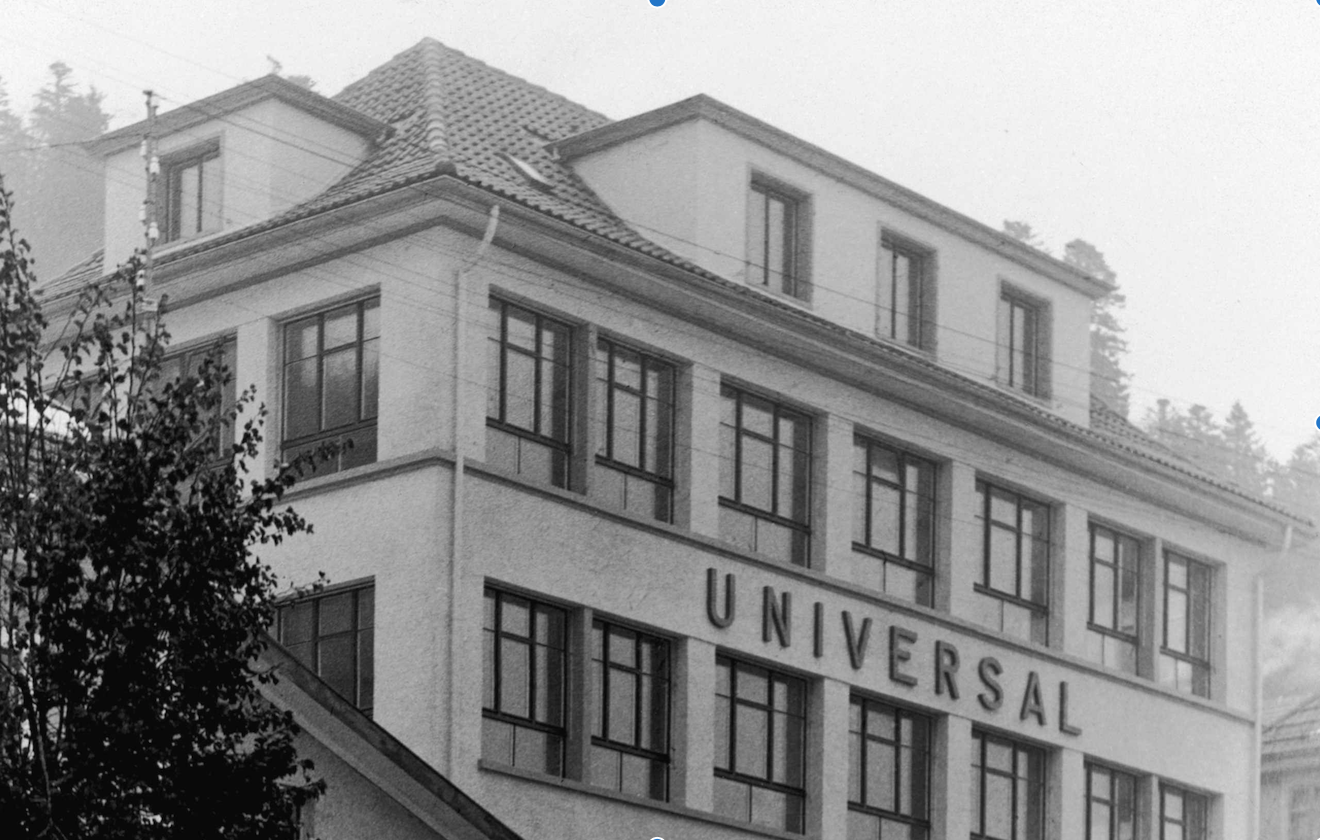 In 1941, Universal in JSH: new factory in Les Pont-de-Martel - Watch Passports by JSH®